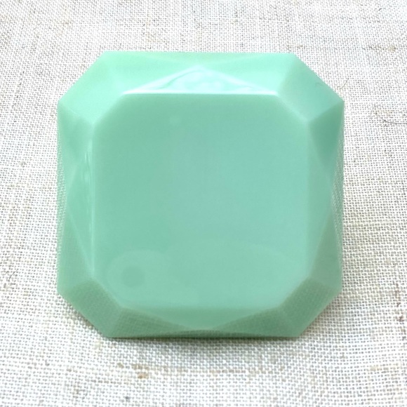 Oleg Cassini | Accents | Oleg Cassini Emerald Cut Mint Green Glass ...